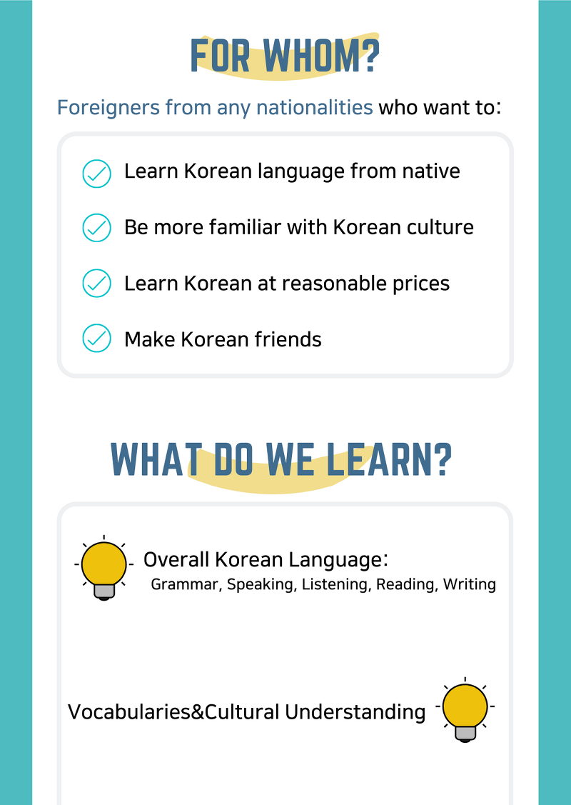 JK Open Korean Language class on Every Sunday (online & offline) (for ...